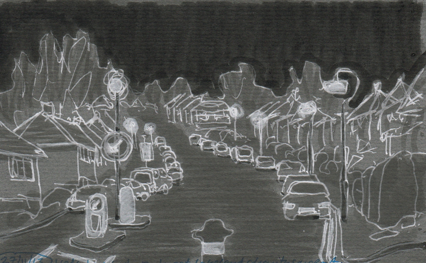 Night vision | Mostly drawing