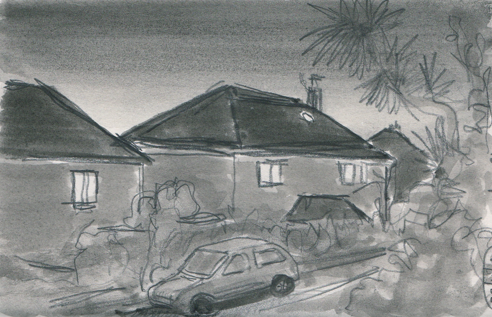 Night vision | Mostly drawing