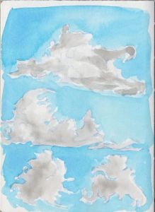 Cloudy, with a chance of sketching | Mostly drawing