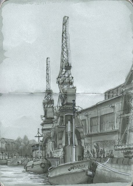 Docking | Mostly drawing